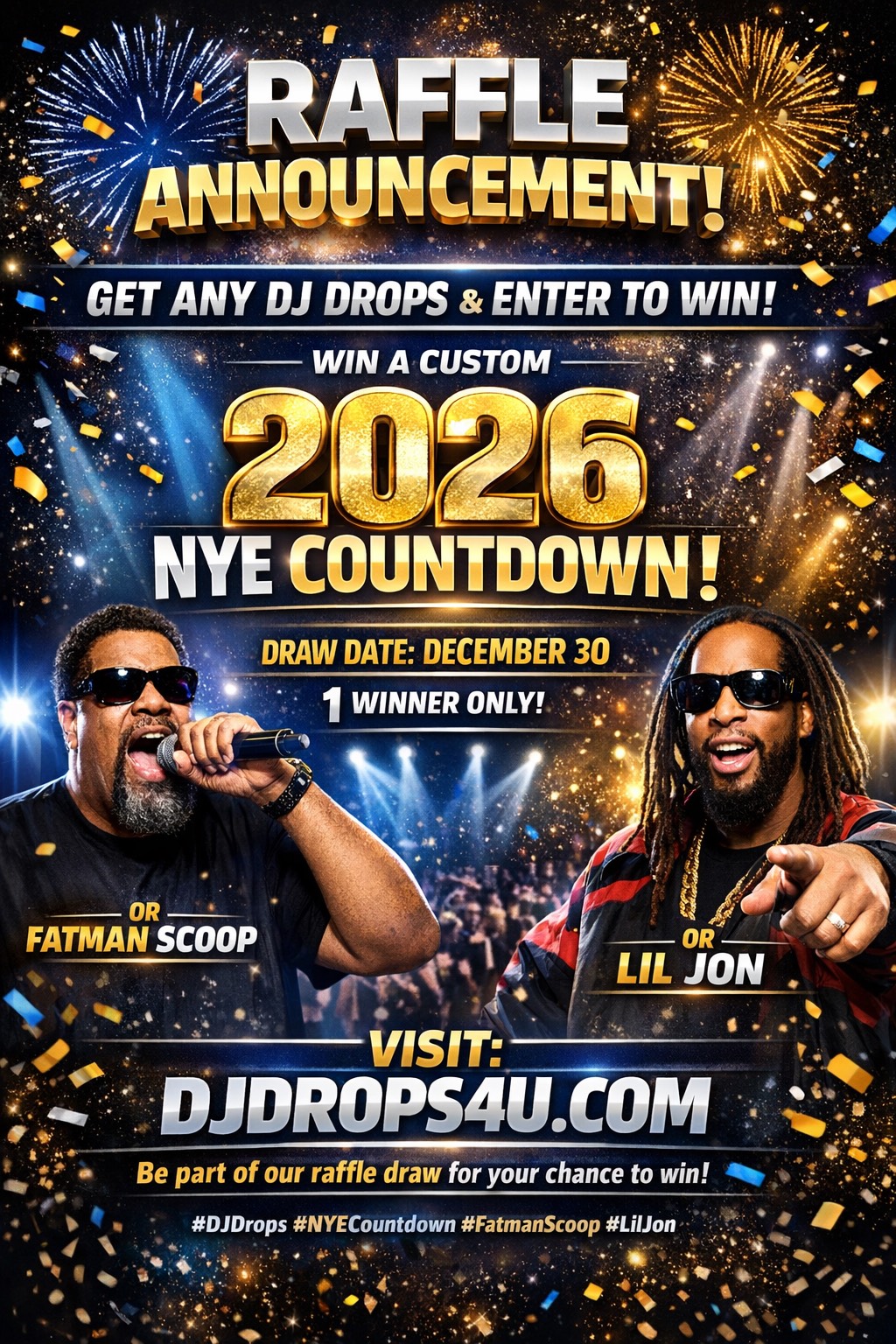 Custom DJ Drops | Where DJs Get Their Signature Sound | DJDrops4U.com